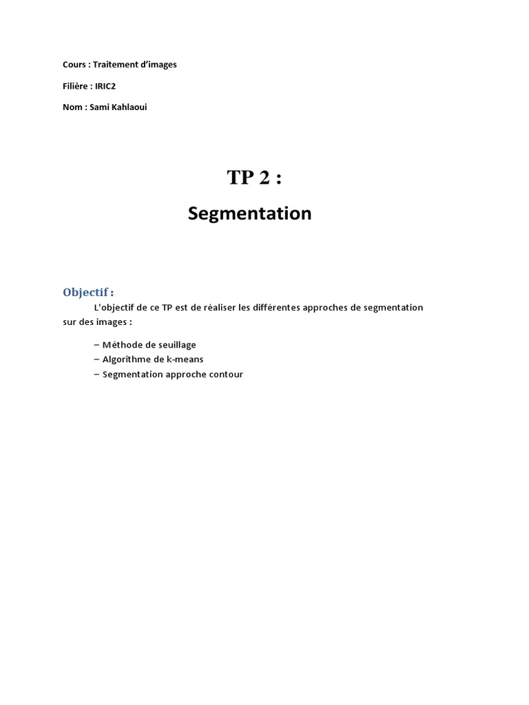 Compte Rendu TP2 | PDF | Méthodes et références pédagogiques | Ordinateurs