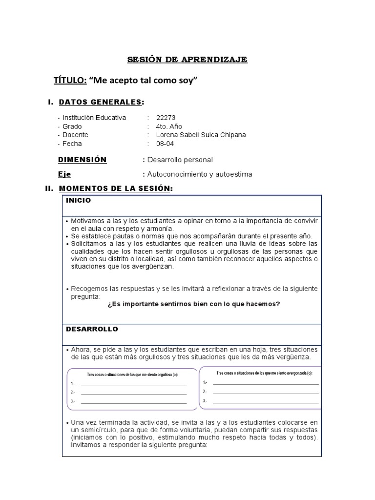 Me Acepto Como Soy | PDF | Ciencias del comportamiento | Ciencia cognitiva