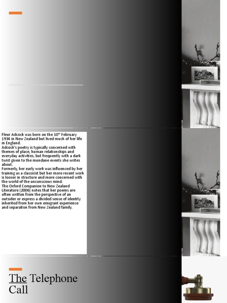 The Telephone Call | PDF | Poetry