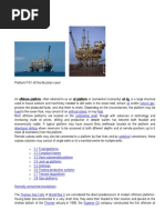 Types of Offshore Structures | PDF