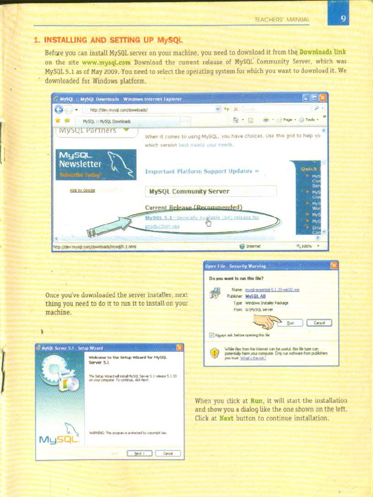 Mysql Installation Guide Pdf