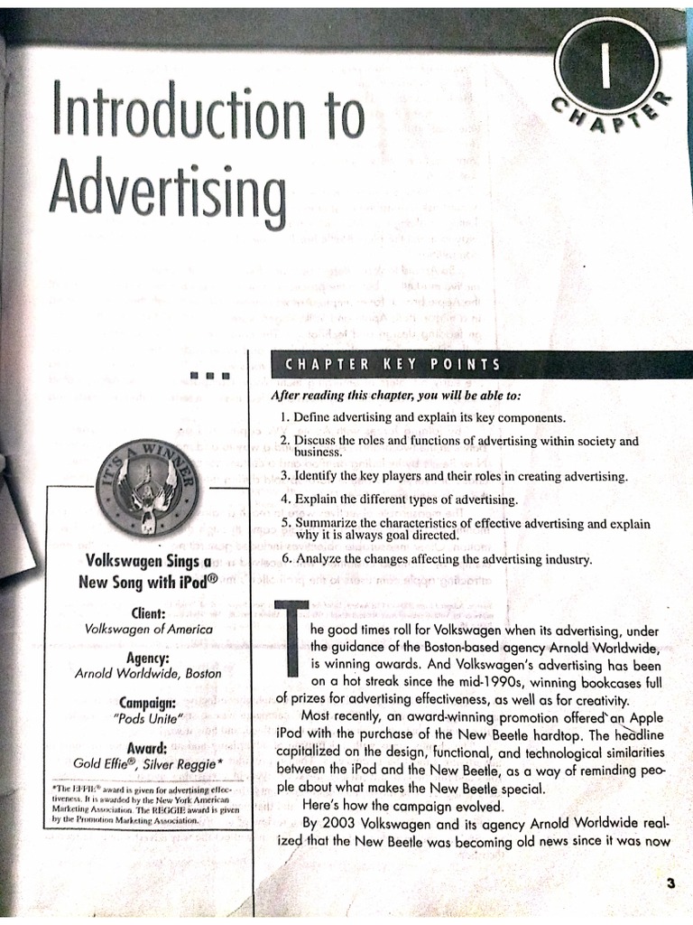 Chapter-1 (Advertising and Communication) | PDF