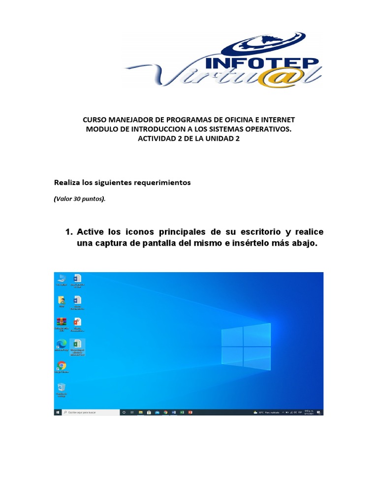 Ejercicio 2 de Infotep | PDF