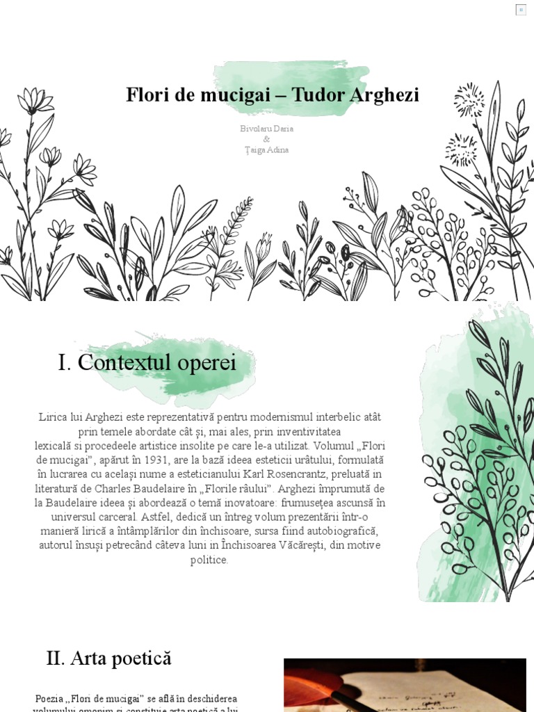 Flori de Mucigai | PDF