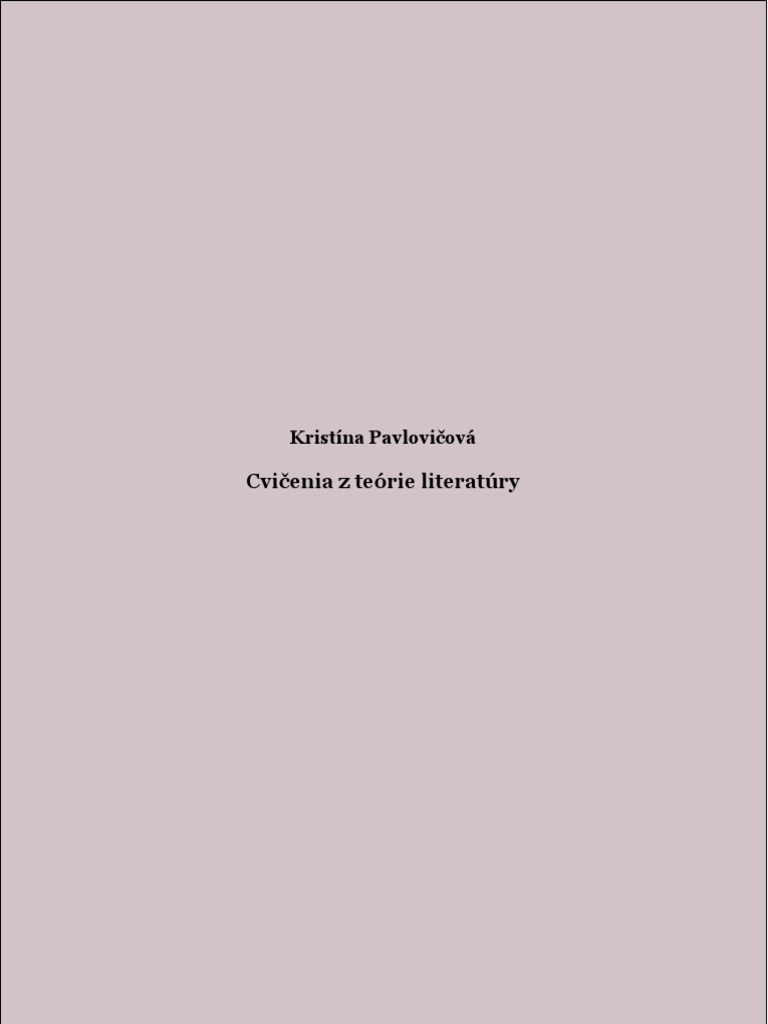 Pavlovicova CTL 2021 | PDF