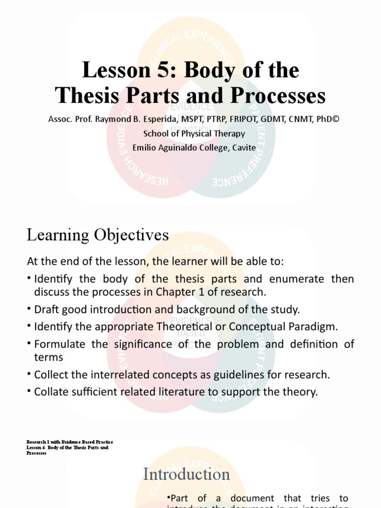 Lesson 5 ORM 21 EAC | PDF