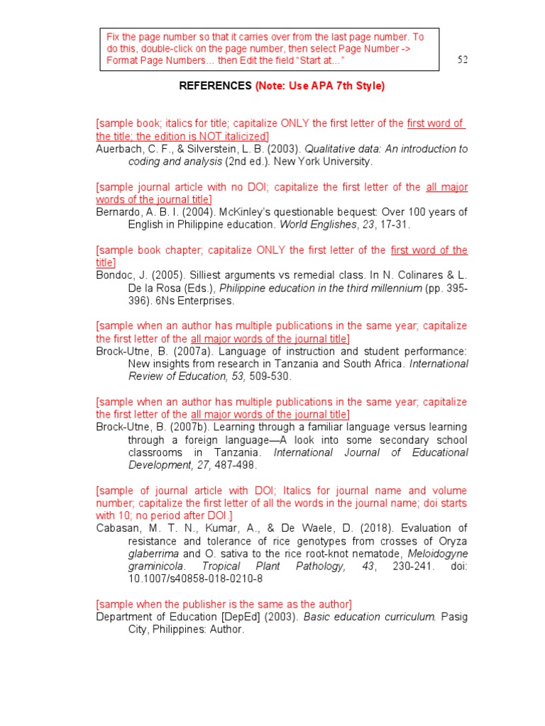 03 References | PDF | Thesis