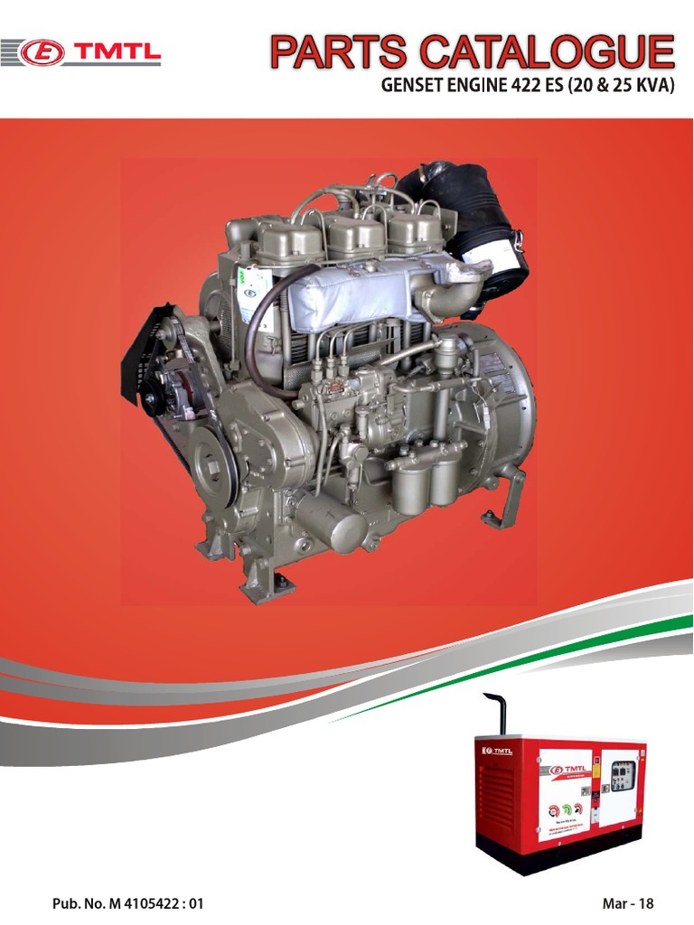 Parts Catalogue 422 ESG - Mar-18 | PDF | Screw | Valve