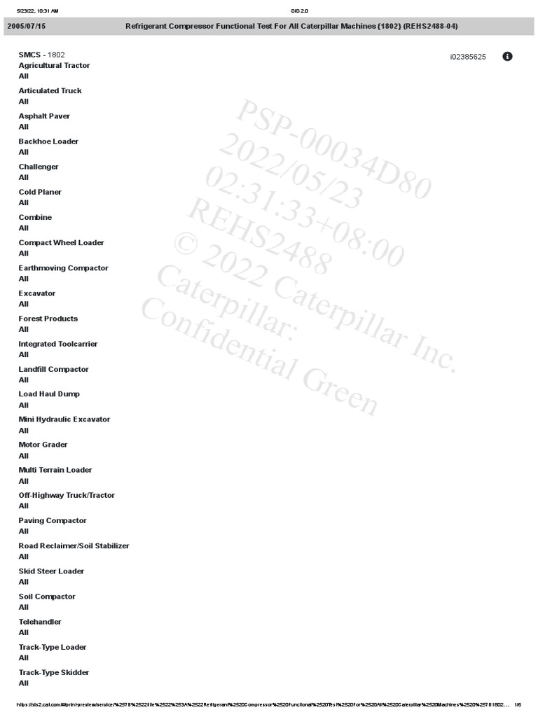 Refrigerant Compressor Functional Test | PDF Refrigerant Compressor Functional Test | PDF