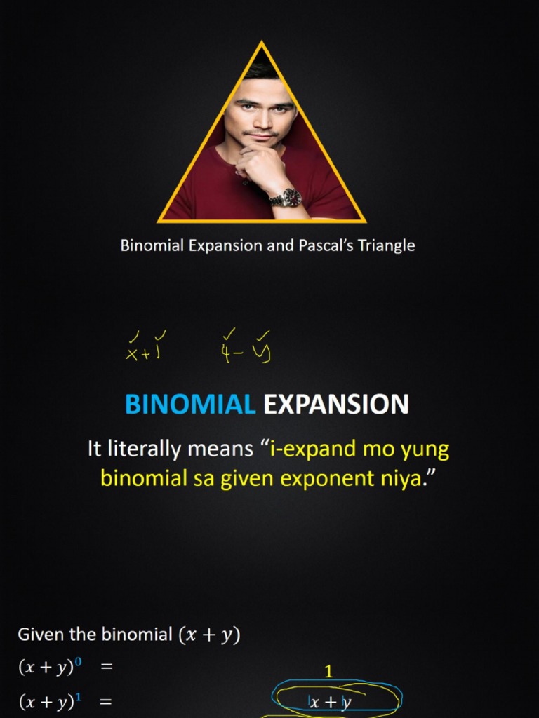 Binomial Expansion Ang Pascals Triangle | PDF Binomial Expansion Ang Pascals Triangle | PDF