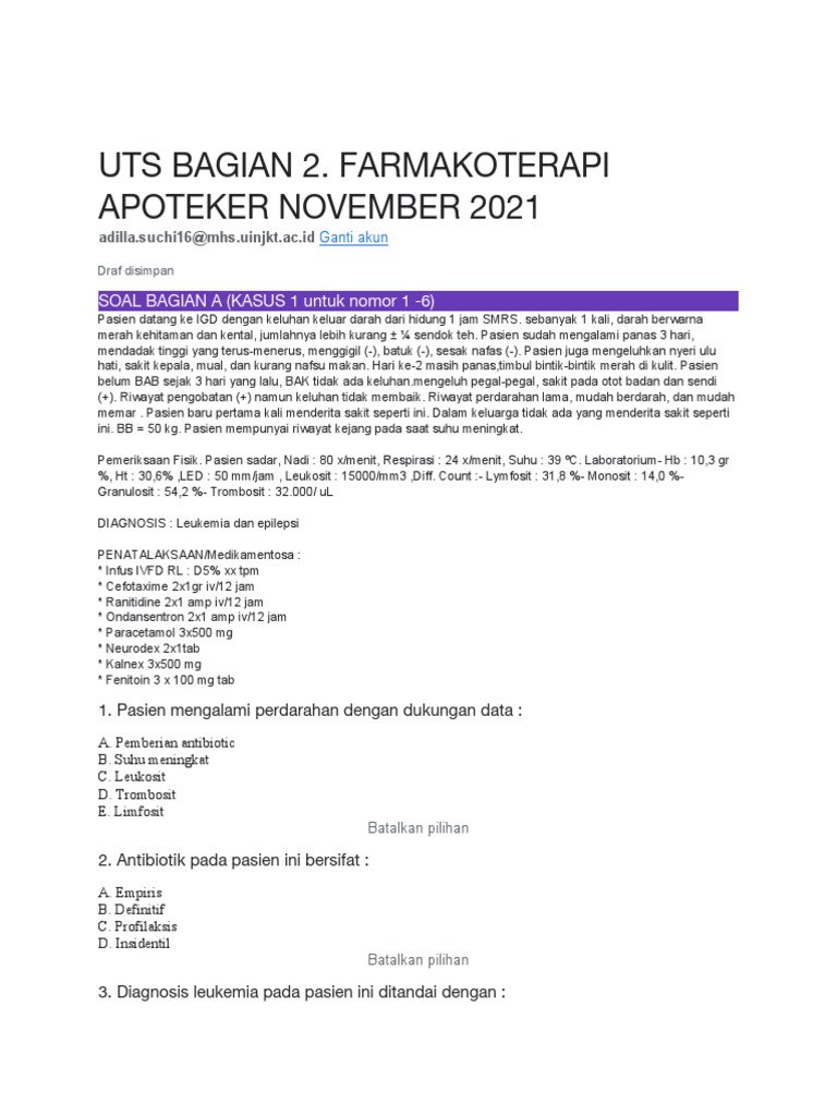 UTS Farter BAGIAN 2 | PDF