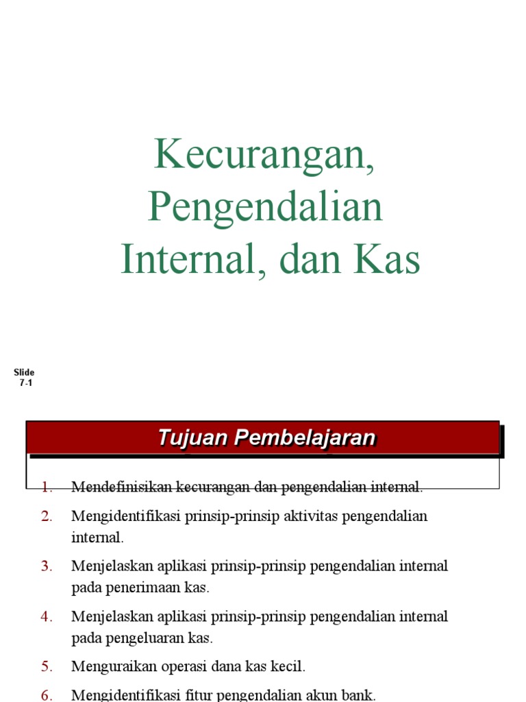 Kecurangan Kas | PDF | Pengelolaan Keuangan & Uang