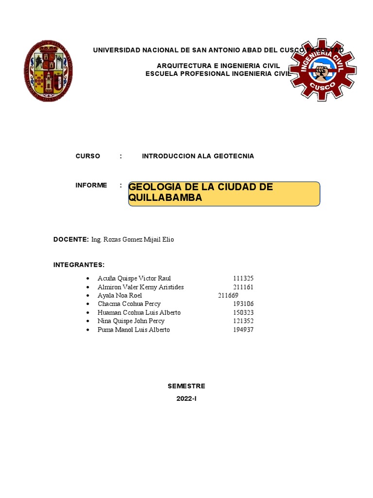 Introduccion en Geotecnia | PDF