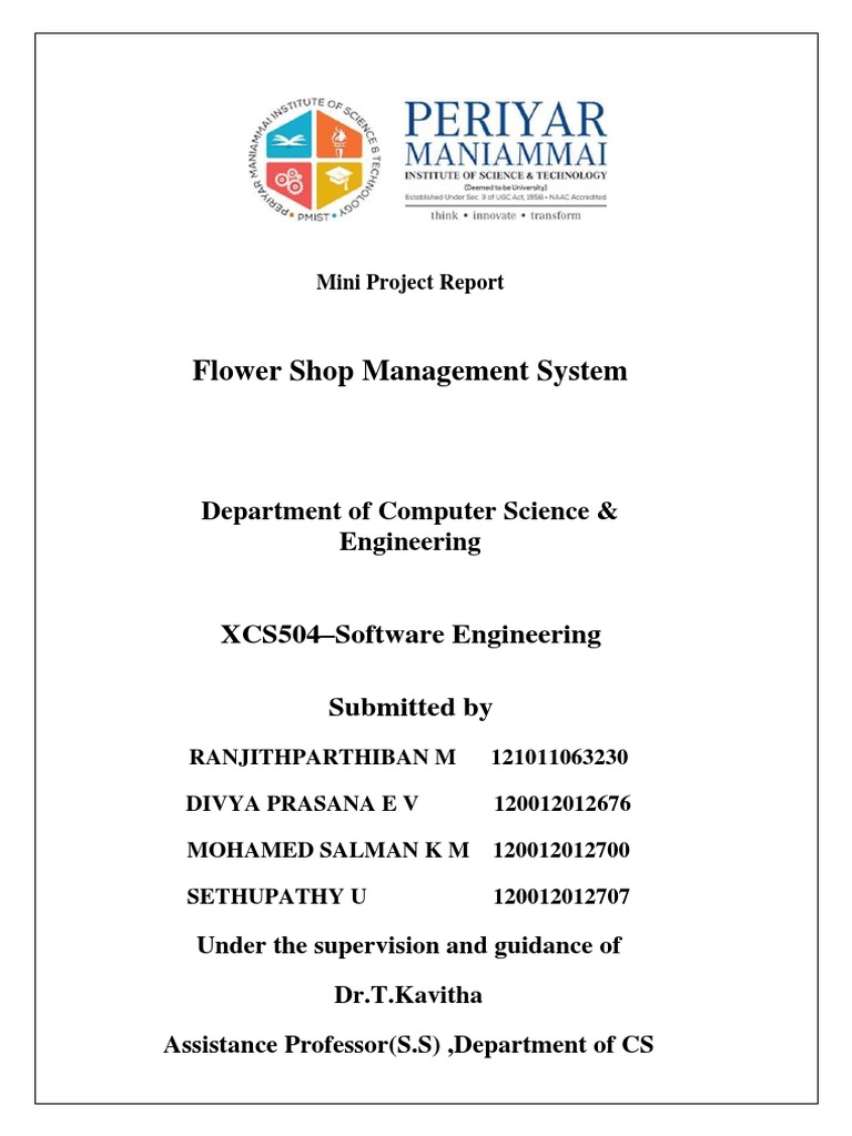 Flower Shop | PDF | Graphical User Interfaces | Information Technology