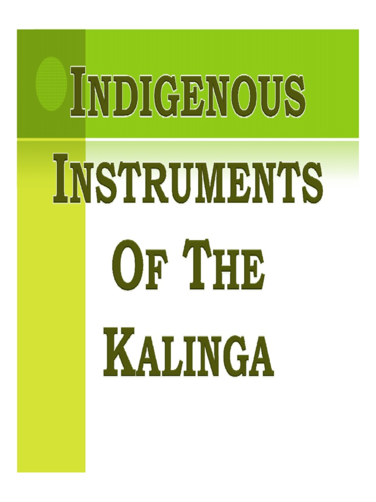 Music1 Dp1 Traditional Instruments of The Kalinga | PDF