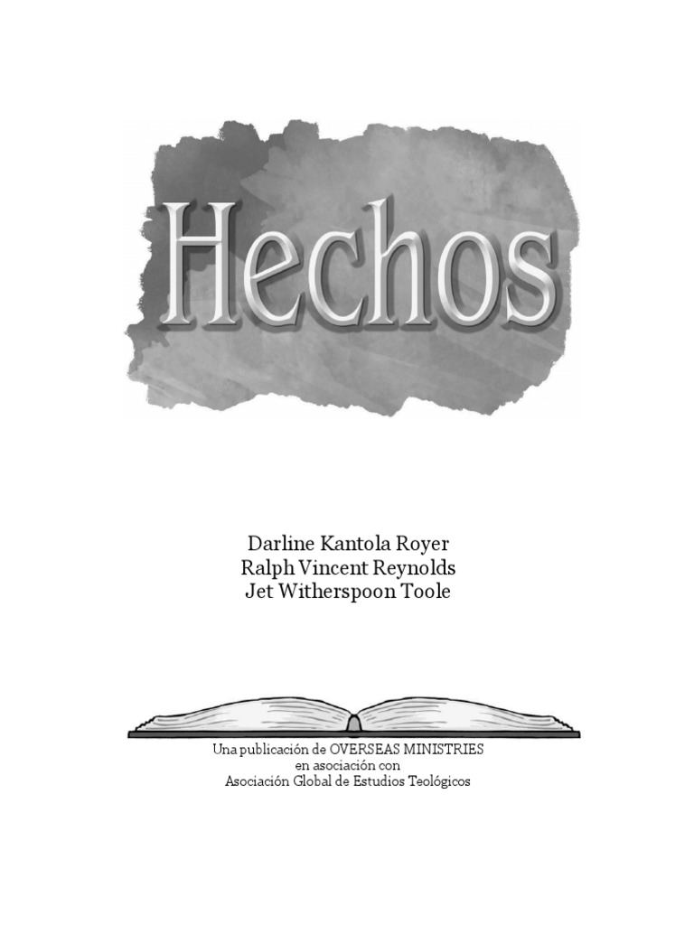 Hechos 1 Estudiante Pdf