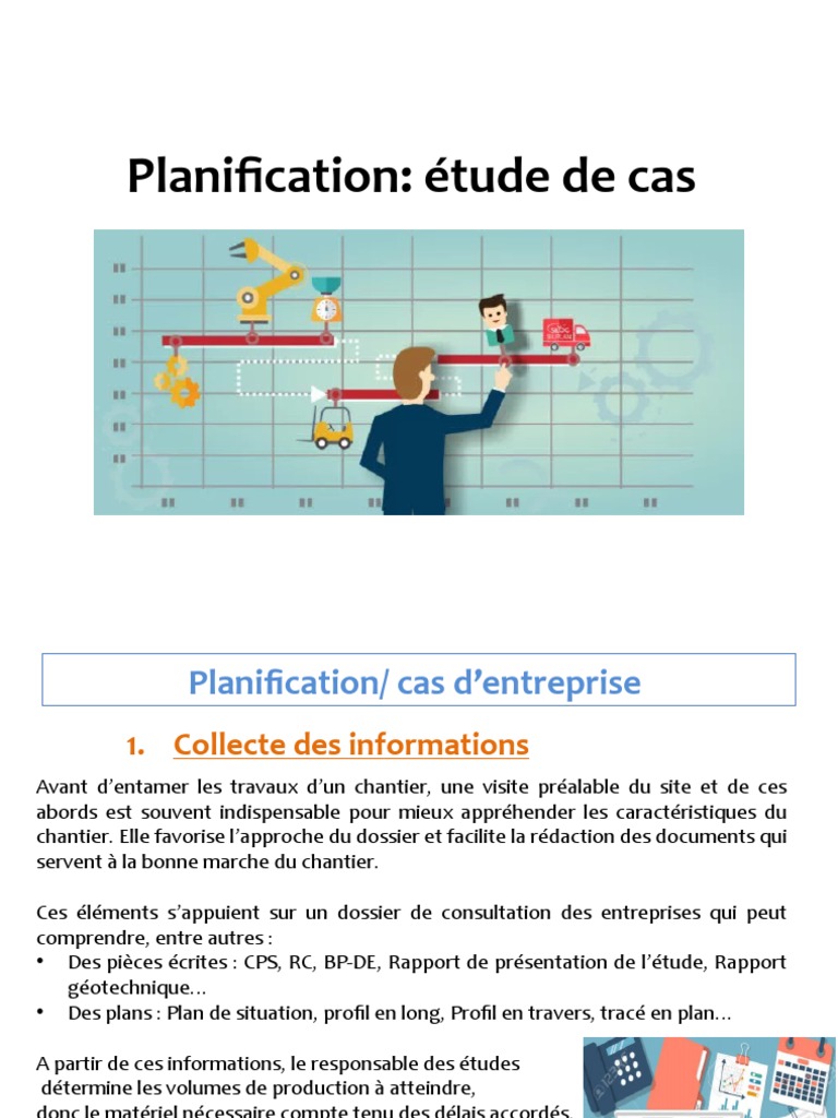Plannification - Étude de Cas | PDF