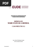 Caso 1. Marco Legal Laboral | PDF