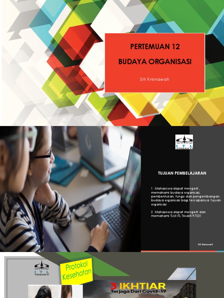 Eb P12. Budaya Organisasi | PDF