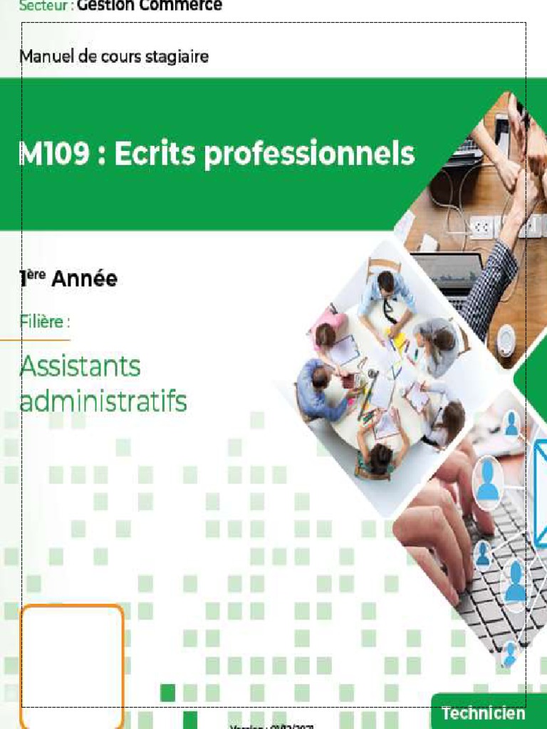 AA-les Écrits Professionnels Manuel Stagiaire | PDF | la communication ...