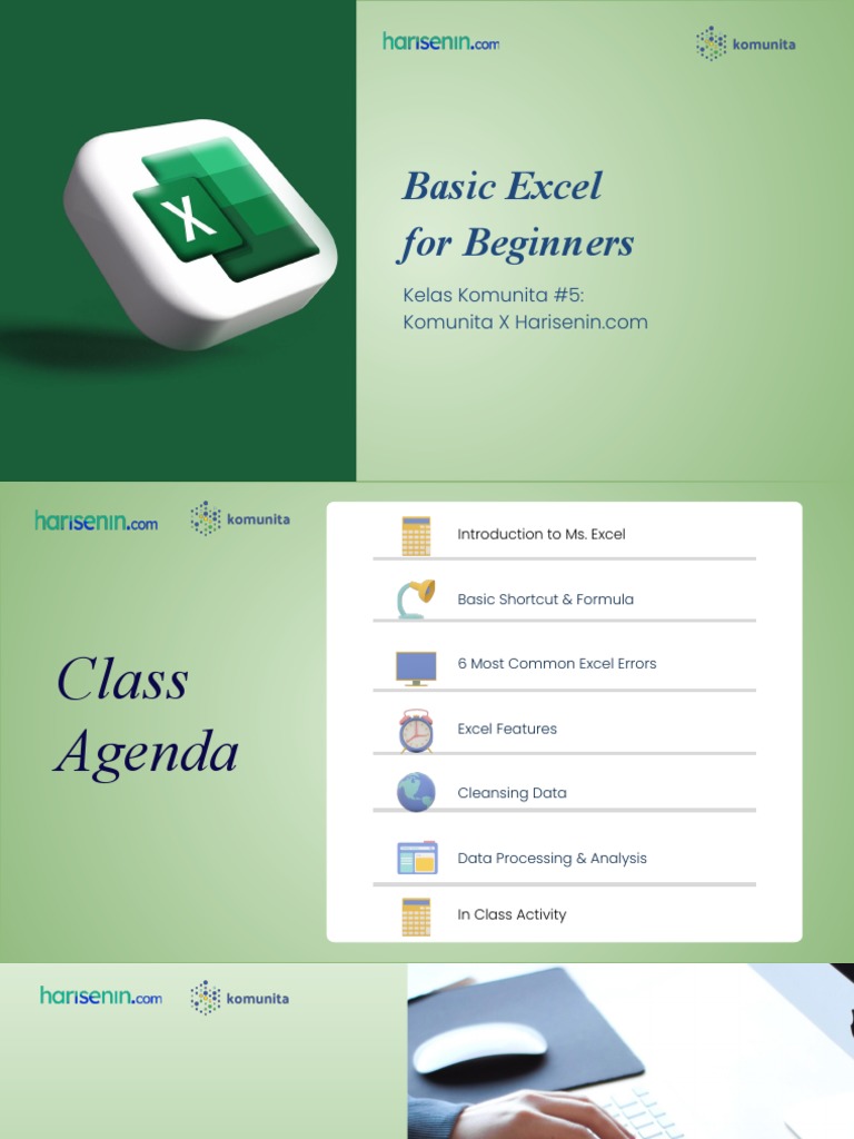 Materi - Basic Excel For Beginners - Komunita X | PDF | Microsoft Excel ...