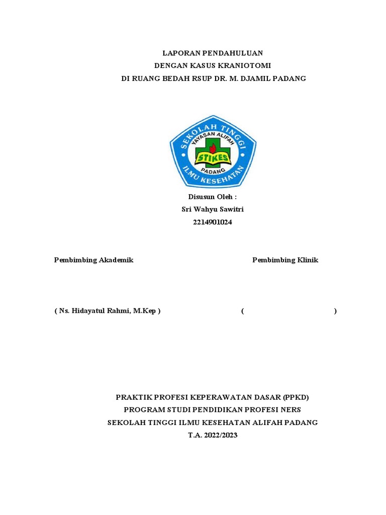 LP Kraniotomi Ayu | PDF