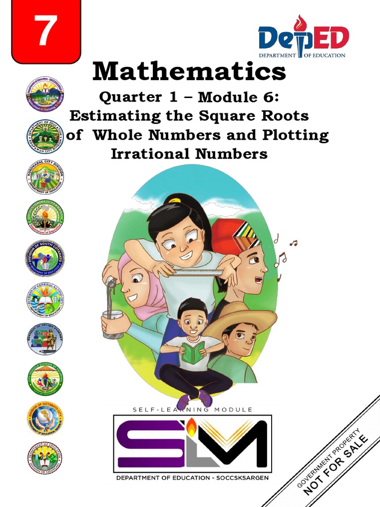 Math7 q1 Mod6of8 Estimating The Square Roots of Whole Numbers and ...