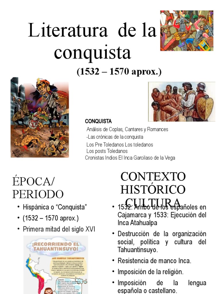 Literatura de La Conquista | PDF