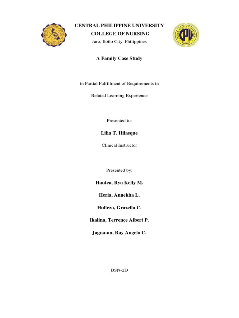 Family Case Study | PDF | Water | Poverty