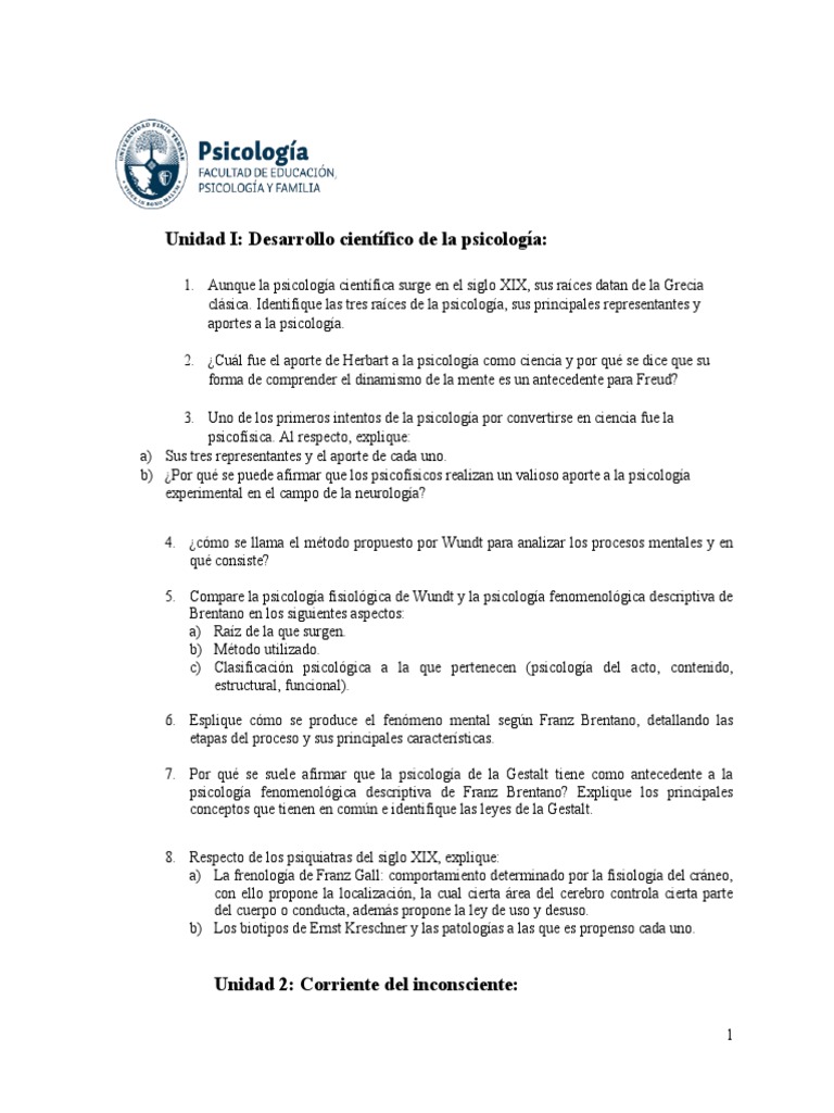 Guia de Trabajo Primera Solemne Historia | PDF | Sicología | Terapia ... Guia de Trabajo Primera Solemne Historia | PDF | Sicología | Terapia ...