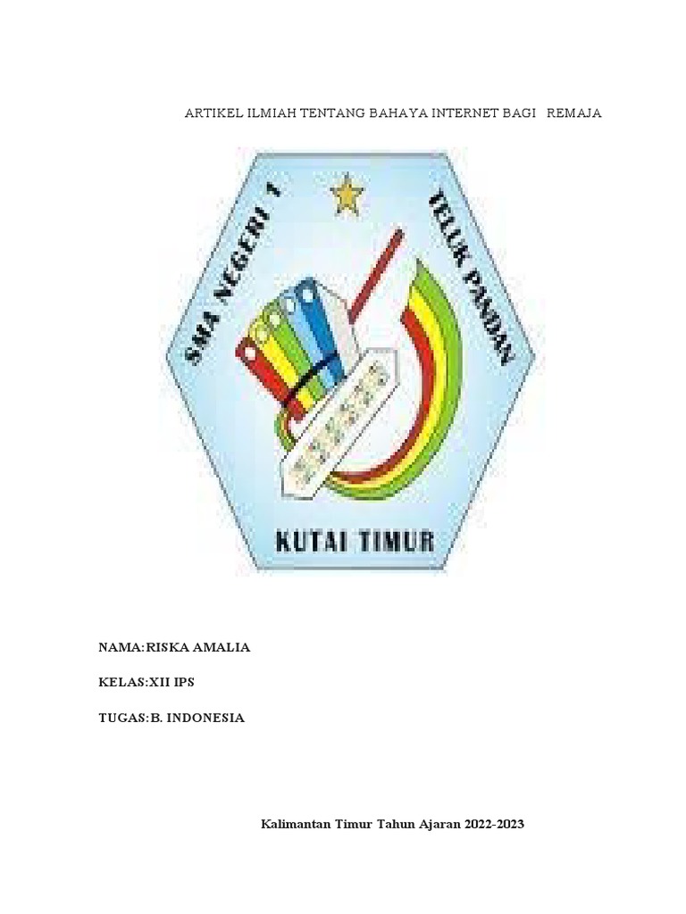 Bahaya Internet bagi Remaja | PDF