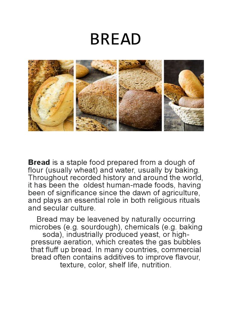 Bread | PDF | Breads | Flour