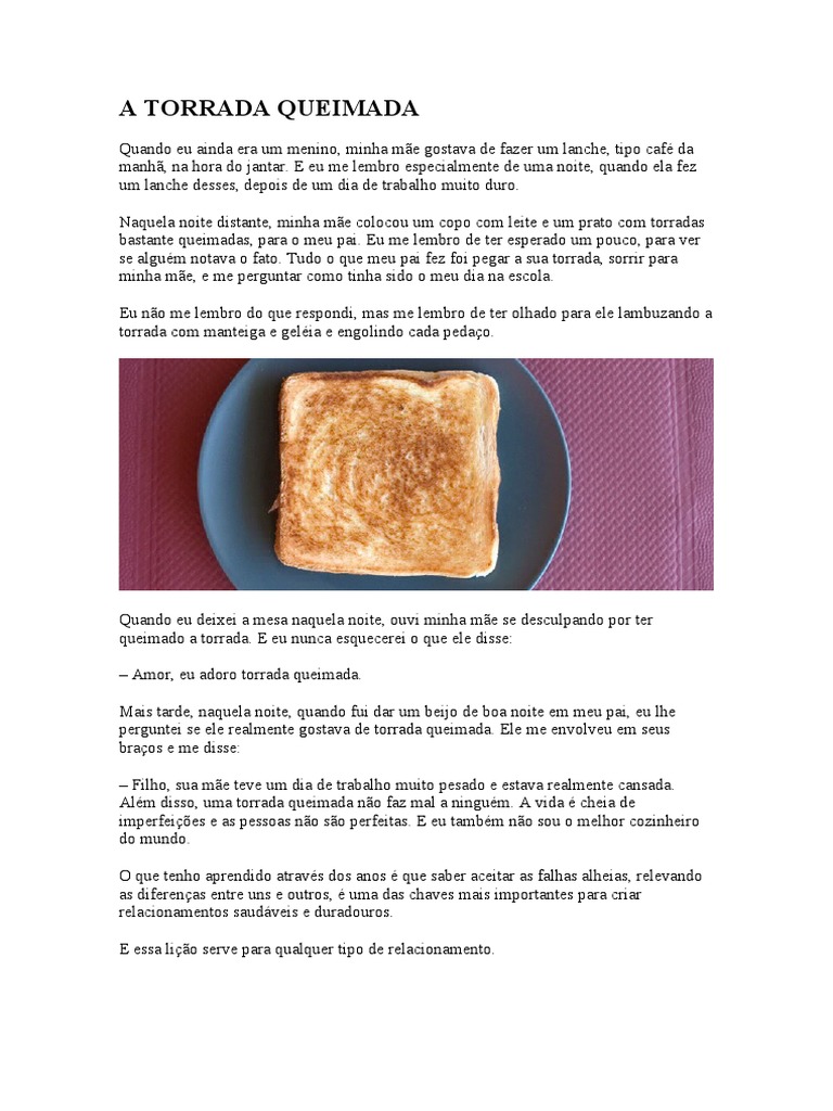 A Torrada Queimada | PDF