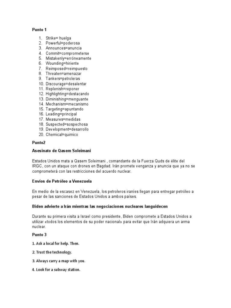 Trabajo de Inglis | PDF