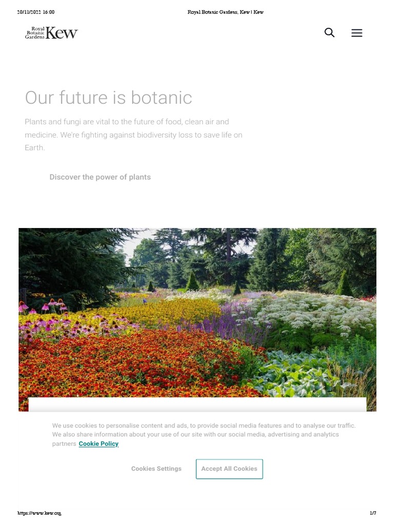 Royal Botanic Gardens, Kew - Kew | PDF