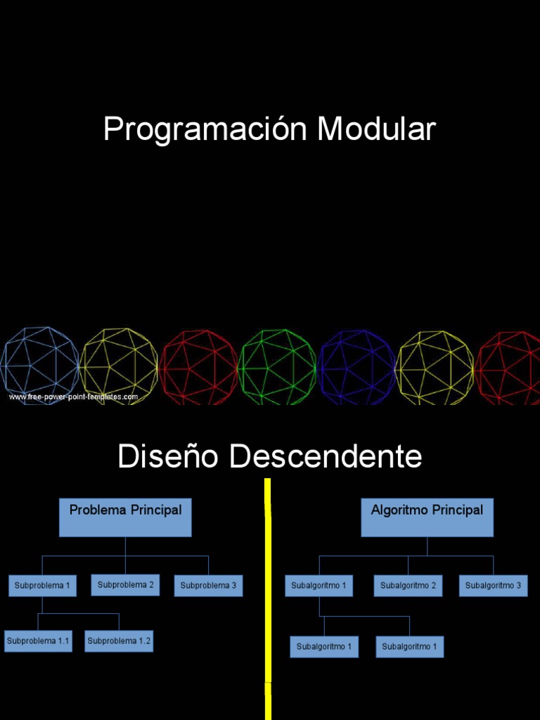 Programacion Modular Presentacion | PDF