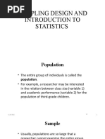 Chapter 1-Introduction To Statistics | PDF | Sampling (Statistics ...