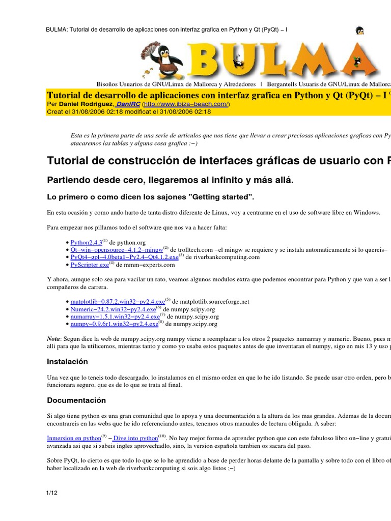 Bulma 2336 | PDF | Ventana (informática) | Software de la aplicacion