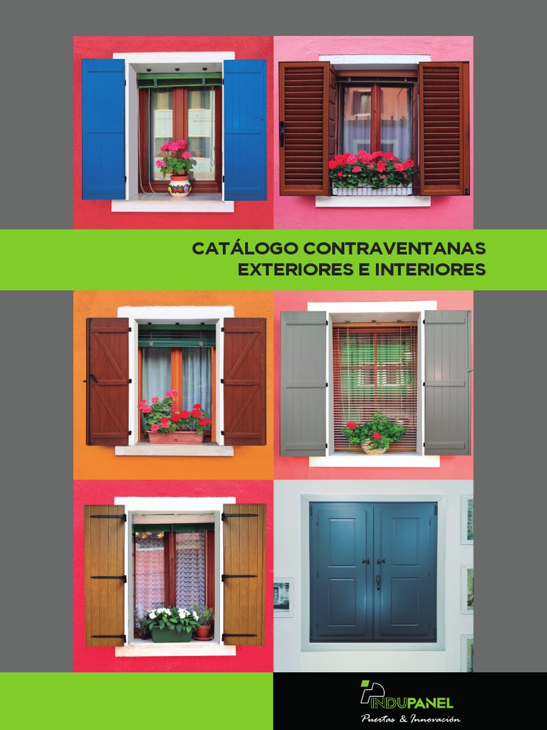 Catálogo de Contraventanas de PVC | PDF