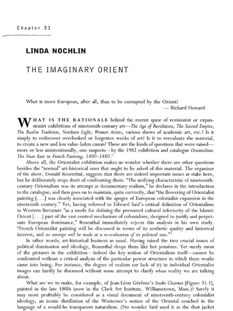 The Nineteenth-Century Visual Culture Reader | PDF