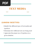 Text in Multimedia | PDF | Typefaces | Serif