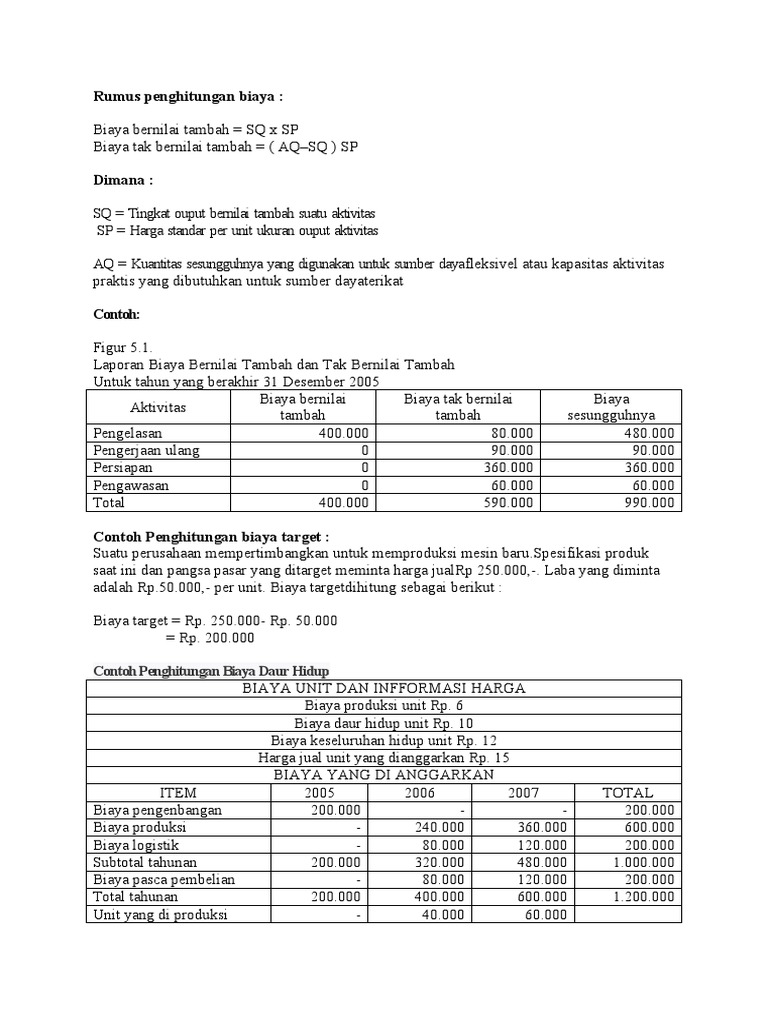 Tugas Akuntansi Manajemen | PDF | Teknologi & Rekayasa