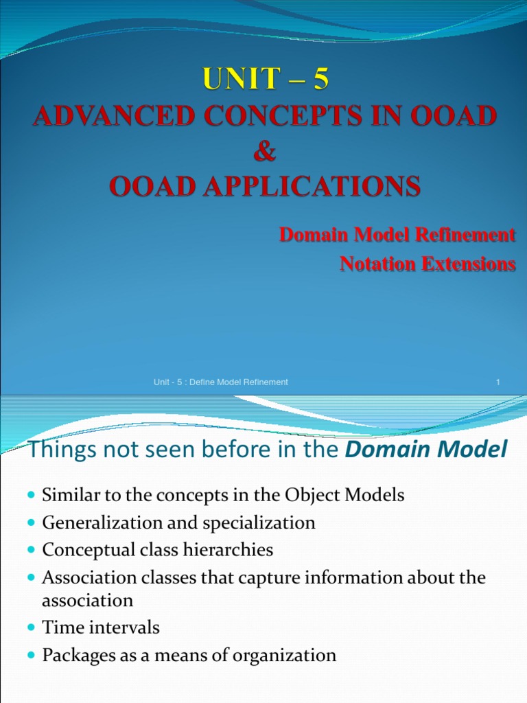 Domain Model Refinement Pdf Inheritance Object Oriented Programming Class Computer