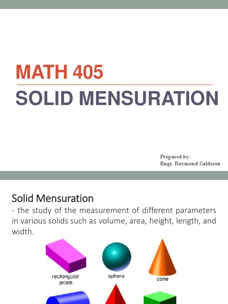 Sol Men (Plane Figures) | PDF