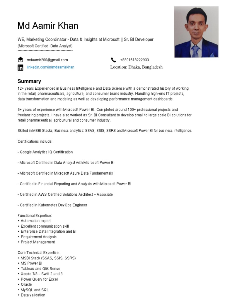 Aamir Updated CV | PDF