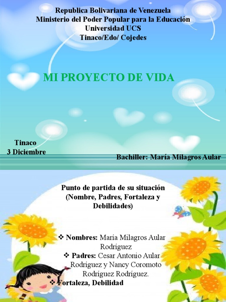 Proyecto de Maria Aular | PDF | Relaciones personales, crianza y ...