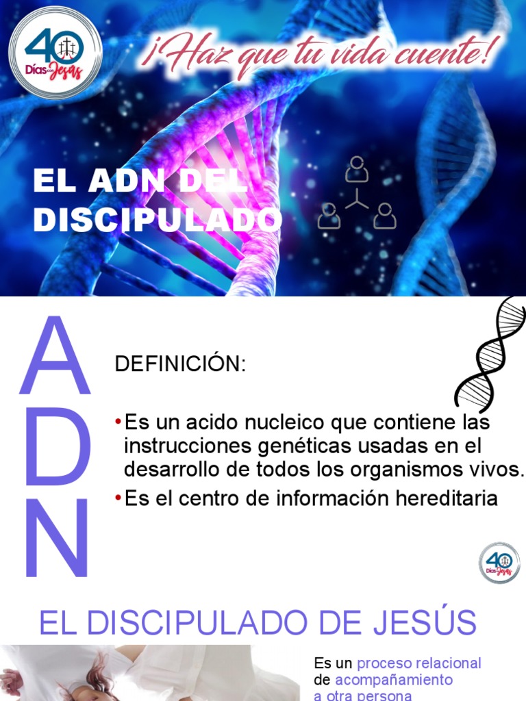 El ADN Del Discipulado | PDF | Jesús | Adn