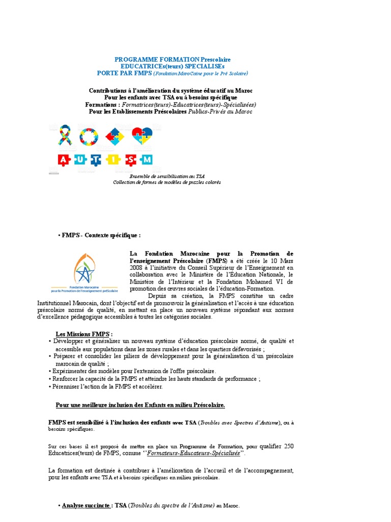 Presentation Pack Pour Fmps | PDF