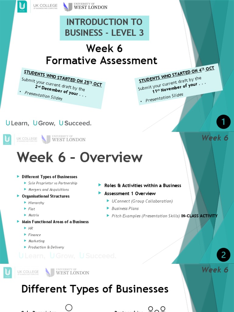 Week 6 ITB Lecture Slides Formative | PDF