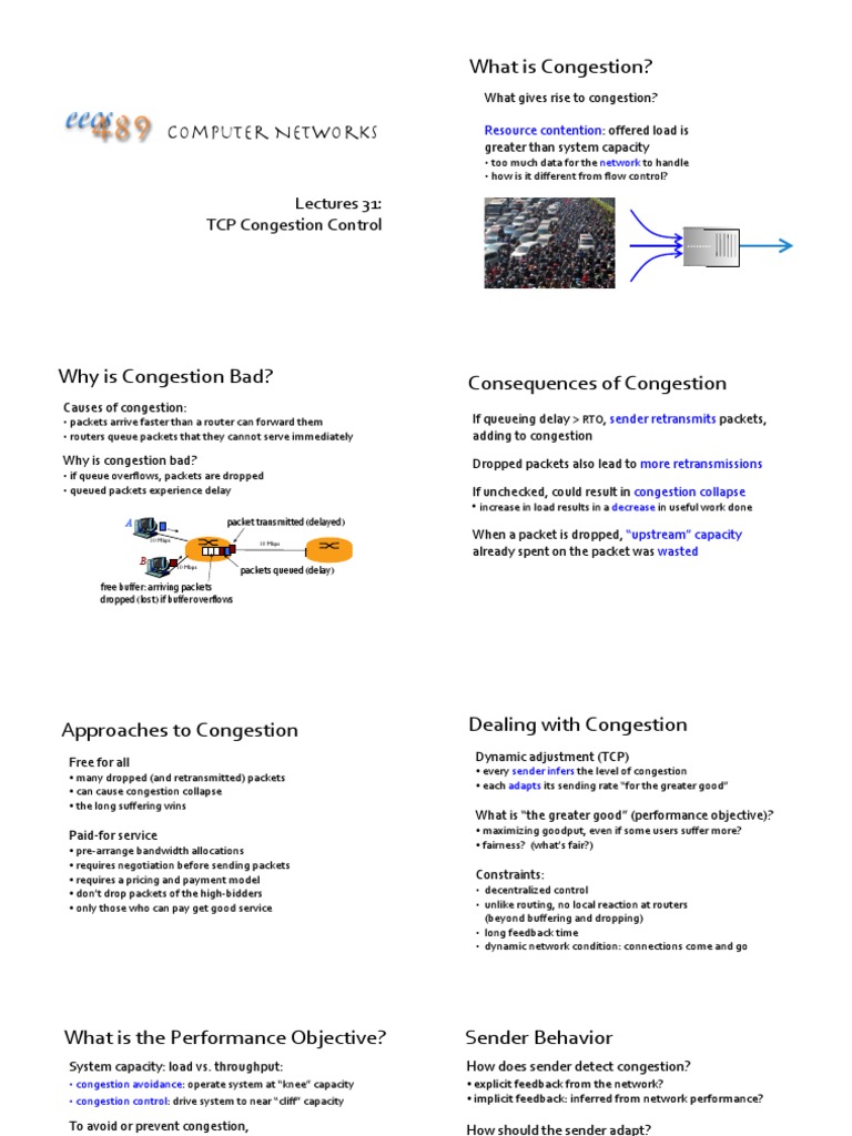 31 Tcp Congestion Download Free Pdf Network Congestion Transmission Control Protocol